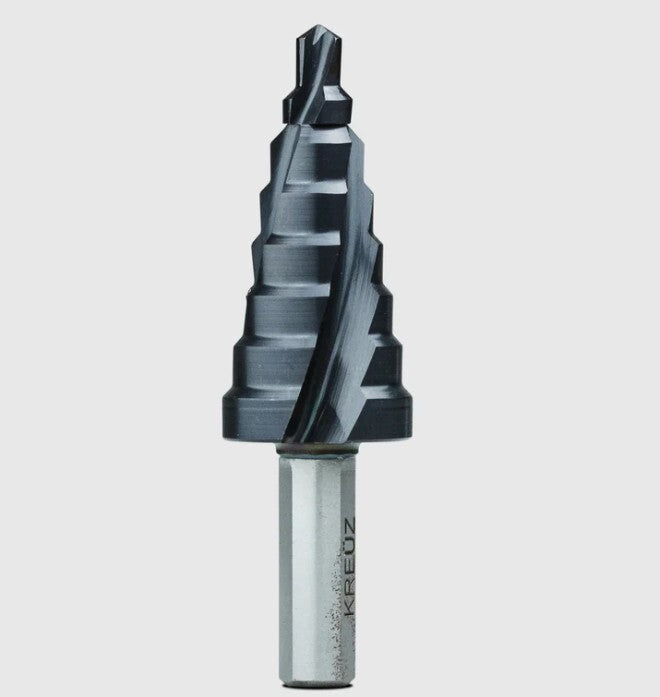 5-20mm x 3 Flute Kreuz High Performance Step Drillbit - 26020