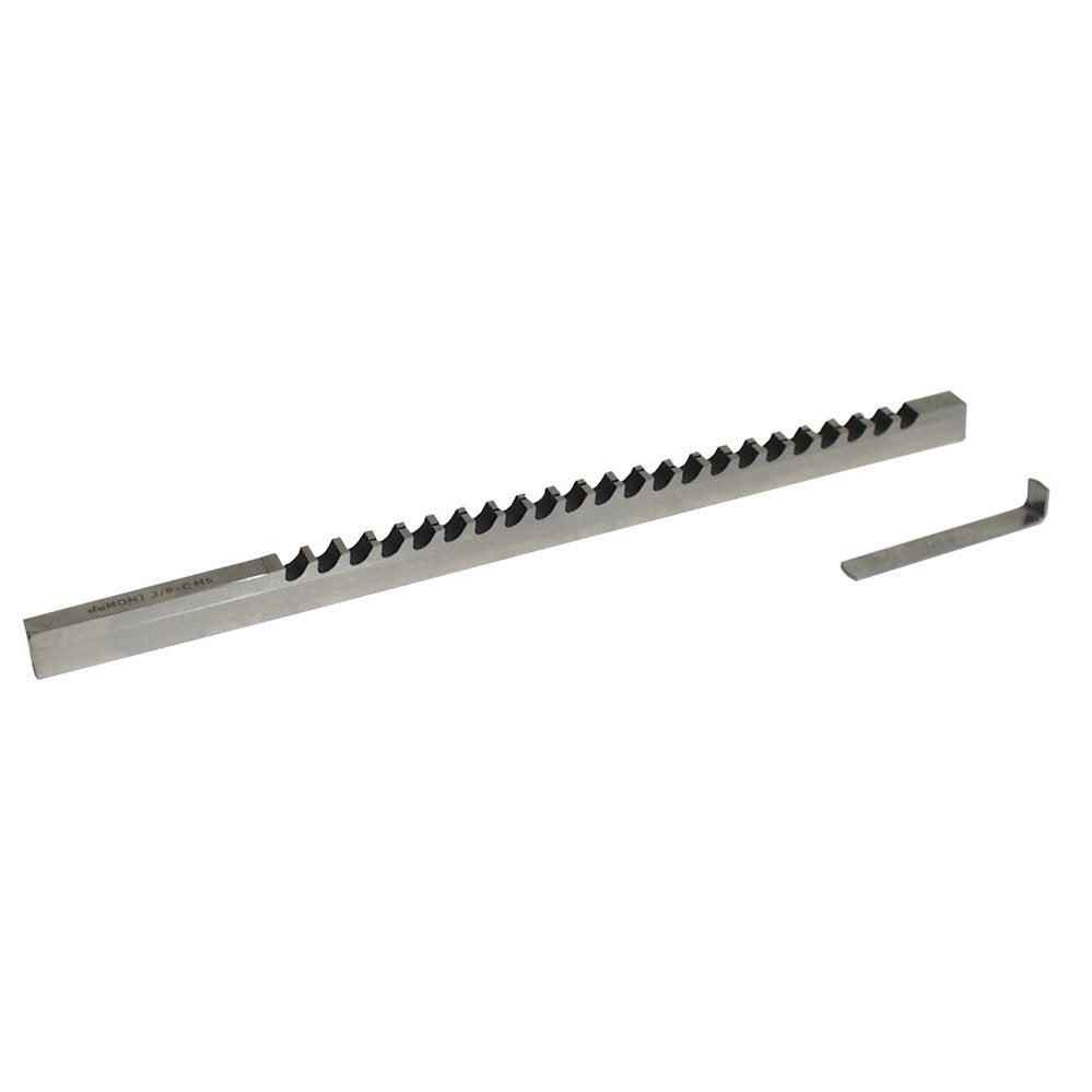 Metric Keyway Broach 2mm Type A Broach & Shims 1/8" Wide x 5" Long