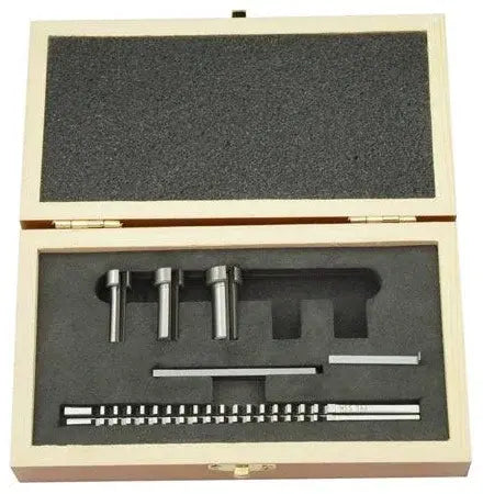 Metric Keyway Broach Set Includes Broach Sizes 2A|3A Bush Diameters 6