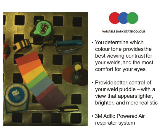 Speedglas G5-01 with Heavy Duty Adflo PAPR